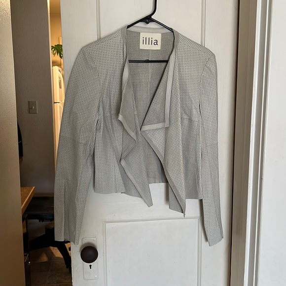 Jackets & Coats | Illia Cream Leather Moto Jacket | Poshmark